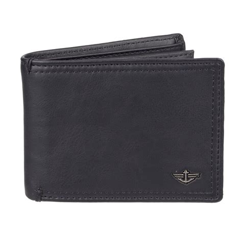 Dockers Mens Rfid Extra Capacity Slimfold Wallet
