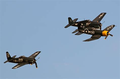 Bearcat Hellcat And Corsair Duxford 2014 Jon Pumpkin Flickr