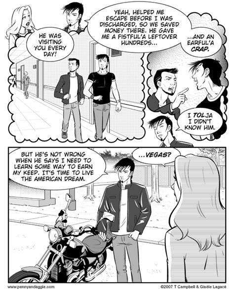 Pixie Trix Comix Penny And Aggie 2007 10 19