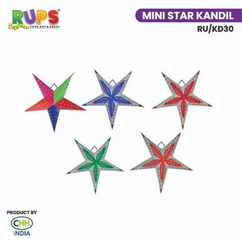 Paper Mini Star Kandil At ₹ 50piece In Bhiwandi Id 2854756292091