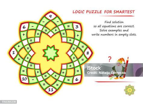 Math Logic Puzzle Game For Smartest Find Solution So All Equations Are Correct Solve Examples