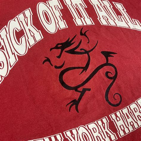 Sick Of It All Dragon Logo Stay True Stay Steadfast Dragons