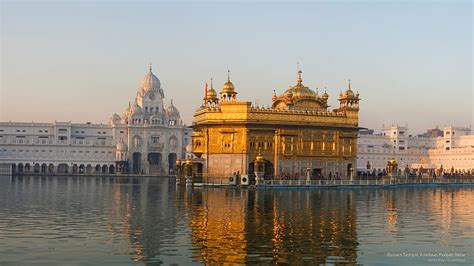 Golden Temple Amritsar Punjab India Asia Hd Wallpaper