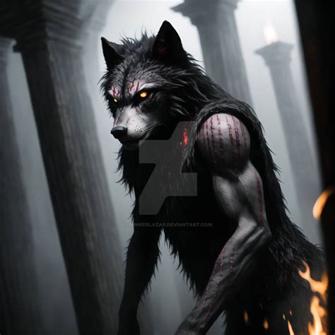 Werewolf Artwork Dark Fantasy 4 By Punkerlazar On Deviantart