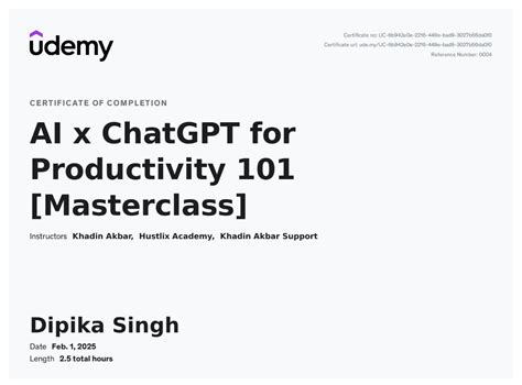 Dipika On Linkedin Ai Chatgpt Machinelearning Udemy