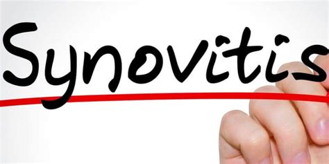 Synovitis Causes Symptoms Treatment Options The Orthopedic Clinic