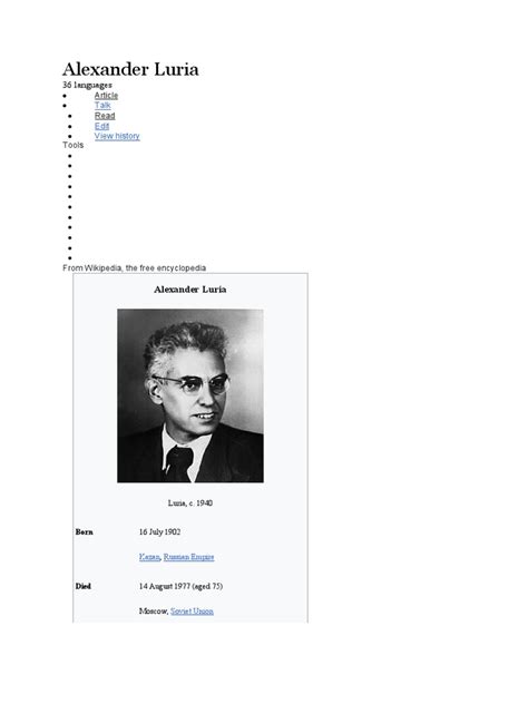 Alexander Luria Pdf Religion And Spirituality