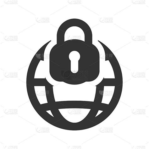 全球网络安全图标