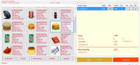 advance point of sale system pos code market