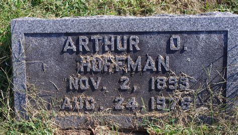Arthur Otto Hoffman 1893 1976 Find A Grave Memorial