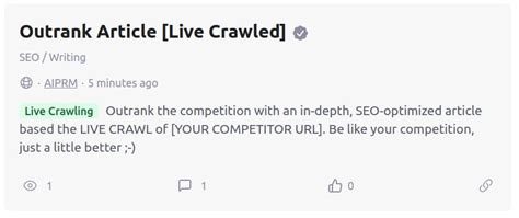 Aiprm On Linkedin Ai Aiprm Crawling Live Prompt Prompttemplate