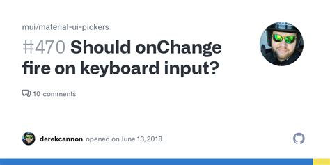 Should Onchange Fire On Keyboard Input Issue Mui Material Ui Pickers Github