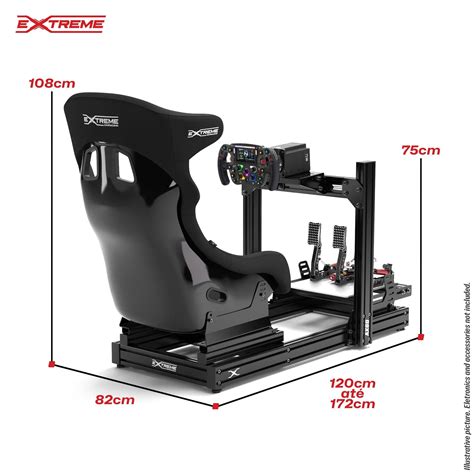 Extreme Simracing Extreme Simracing Ax80 Aluminum Profile Sim Racing Rig