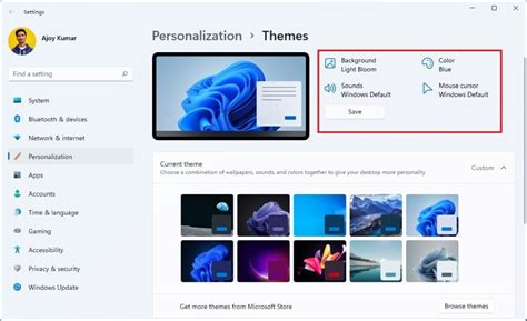 How To Personalize Windows 11 With Themes Thecoderworld