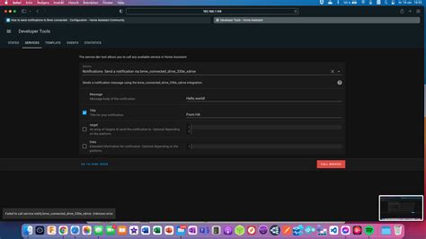 How To Send Notifications To Bmw Connected Configuration Home