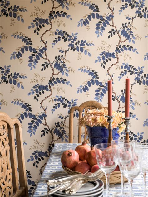 Tree And Branches Blue Wallpaper Langelid Von Bromssen Toromiro