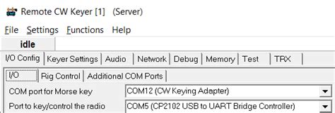 Cw Keying Adapter Morse Keyer With Usb Virtual Com Port