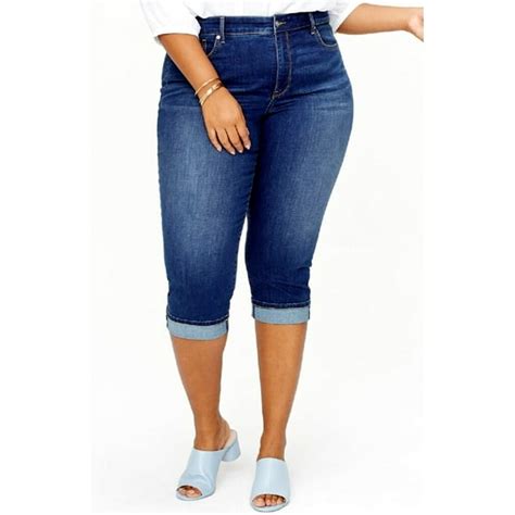 Womens Denim Capris