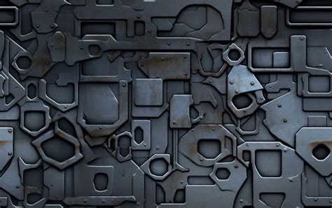 Premium Photo Factory Metal Texture Background