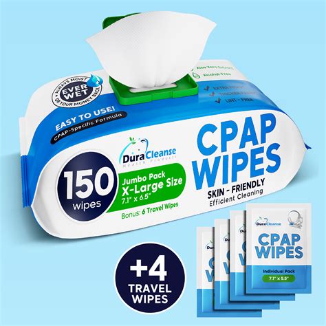 Cpap Mask Wipes Pack Travel Dura