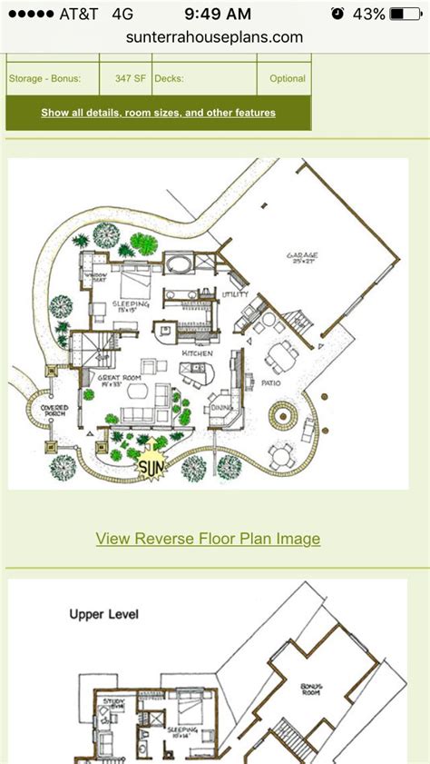 Three Level House Plan With Great Room And Sun View