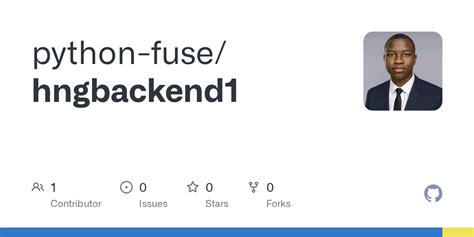 Github Python Fusehngbackend1