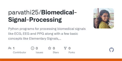 biomedical signal processing ecg ipynb at main · parvathi25 biomedical