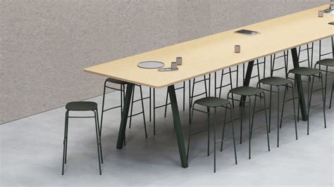 Big Modular Table System By De Vorm Dezeen Showroom