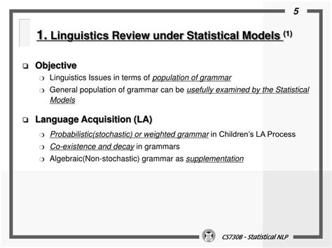 Ppt Statistical Methods And Linguistics Steven Abney Powerpoint