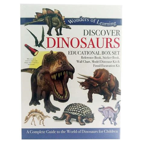 Discover Dinosaurs Educational Box Set