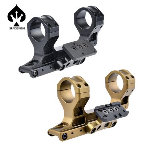 금속 빠른 2 05 인치 Lpvo 스코프 마운트 T 1 T 2 Rmr 레드 도트 사이트 광학 오프셋 마운트 장난감 액세서리 직경 30mm 라이플 스코프 마운트