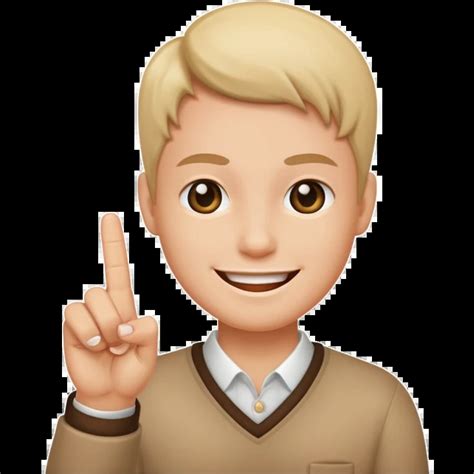 Smiling With A Middle Finger Emoji Ai Emoji Generator