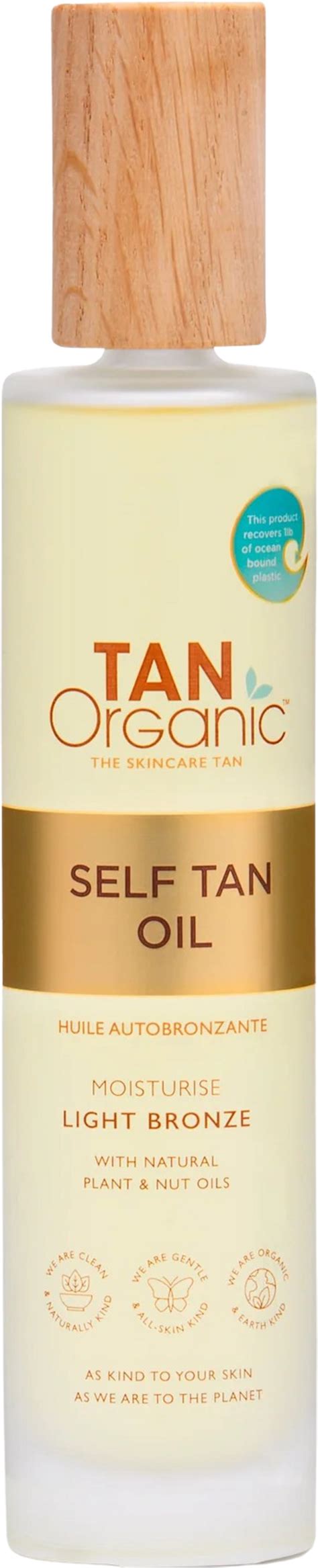Tan Organic Self Tan Oil Light Bronze 100 Ml Ecco Verde Onlineshop