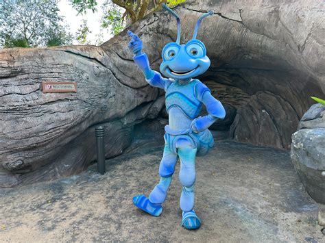 Flik Buzzes Into Disneys Animal Kingdom For A Rare Meet And Greet