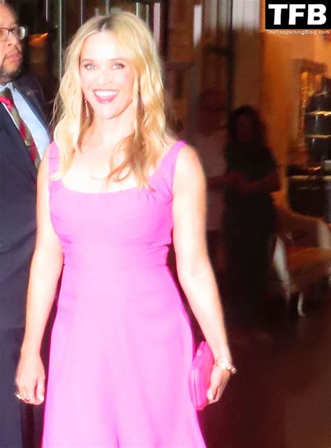 Reese Witherspoon Looks Hot In Pink At The Where The Crawdads Sing
