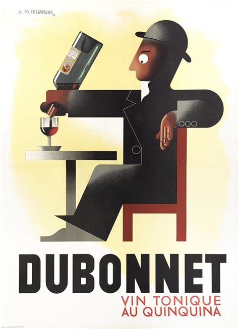 Lot Adolphe Mouron Cassandre French 1901 1968 Dubonnet 1956