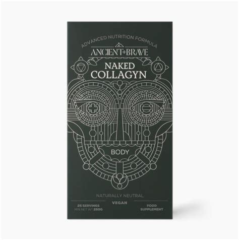 Ancient Brave Naked Collagyn Jar 250g Entirely Pure