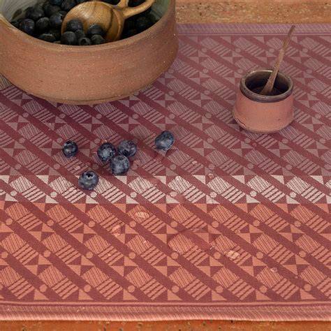 Veine Graphique Enduit Set De Table En Le Jacquard Français