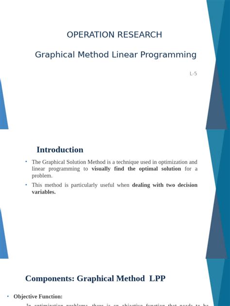 l 5 graphical method pdf