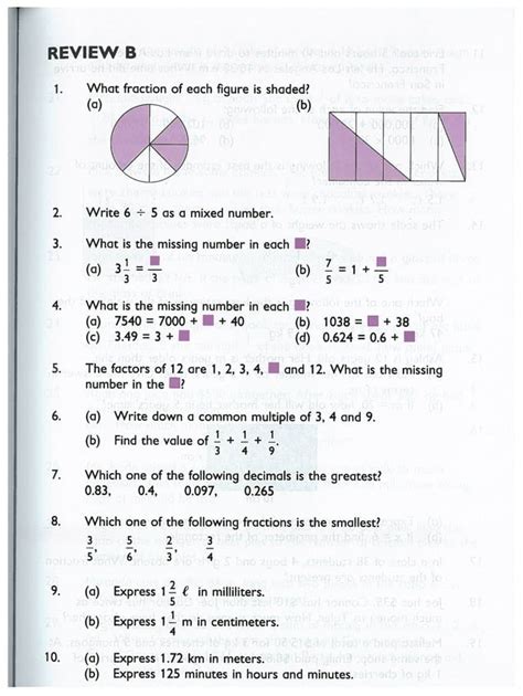 Singapore Math 6a Textbook Pdf
