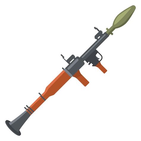 Rocket Launcher Gun Drawing