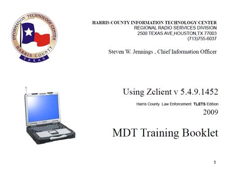 Confidential Texas Police Cjis Mobile Data Terminal Training Manual Public Intelligence