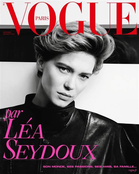 Lea Seydoux In Private Eyes By Inez And Vinoodh For Vogue Paris — Anne Of Carversville
