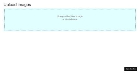 File Upload Vue Codesandbox