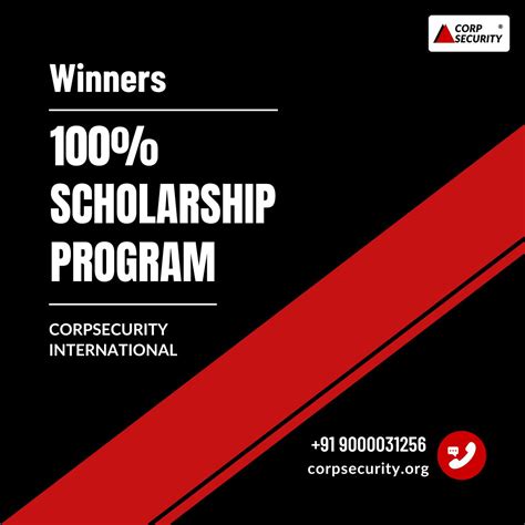 Security Scholarship Securitymanagement Securityindustry Securityprofessionals Military