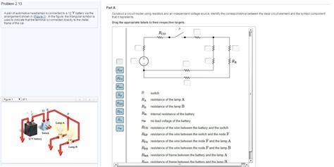 Solved Problem 213 A Pair Of Automotive Headlamps Is