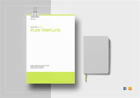 Construction Business Plan Template Business Plan Template Free