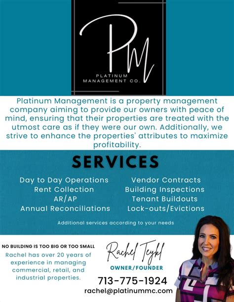 Extremely Excited To Share The News Of My Business Platinum Management Co Rachel Teykl