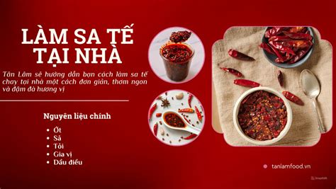 Cách Làm Sa Tế Chay Tại Nhà đơn Giản Nhất