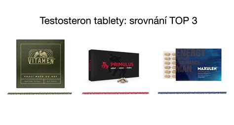 Testosteron Tablety Top 3 Vitamíny Pro Muže Recenze 2024